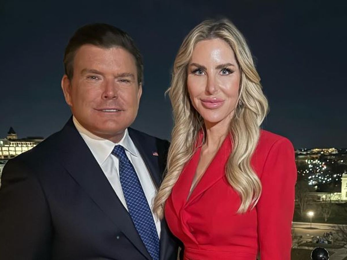 The “plastic surgery-obsessed duo” refers to Bret Baier and his wife ...