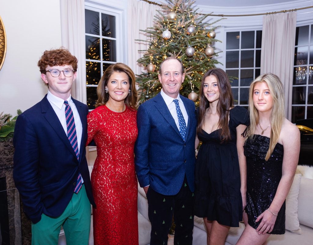 Norah O’Donnell wiped away tears as she shared that her family is ...