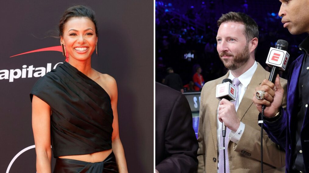 Over a year into married life, Malika Andrews tearfully revealed her family is about to change ...