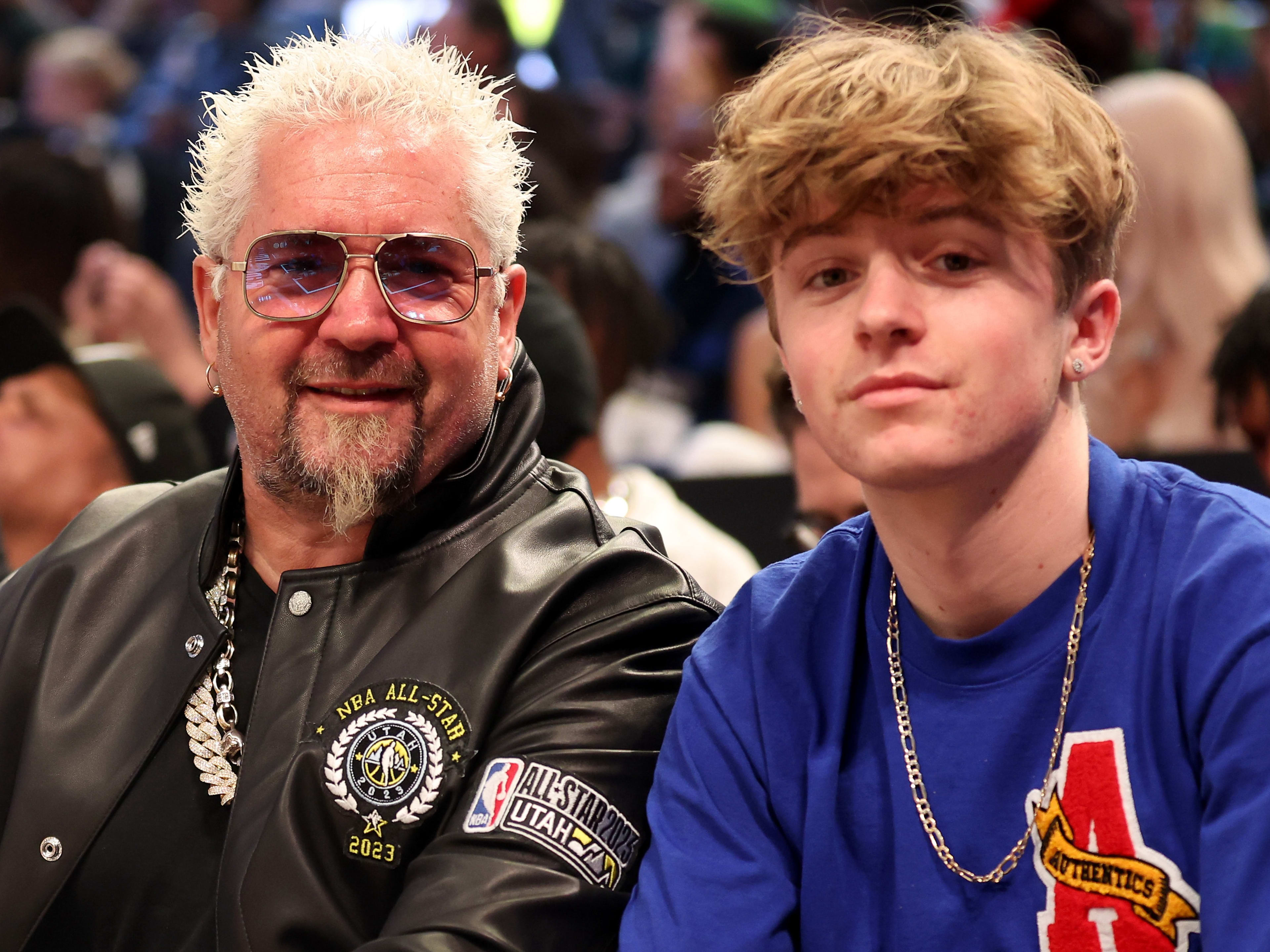Guy Fieri couldn’t hold back tears as he revealed that his son Hunter ...