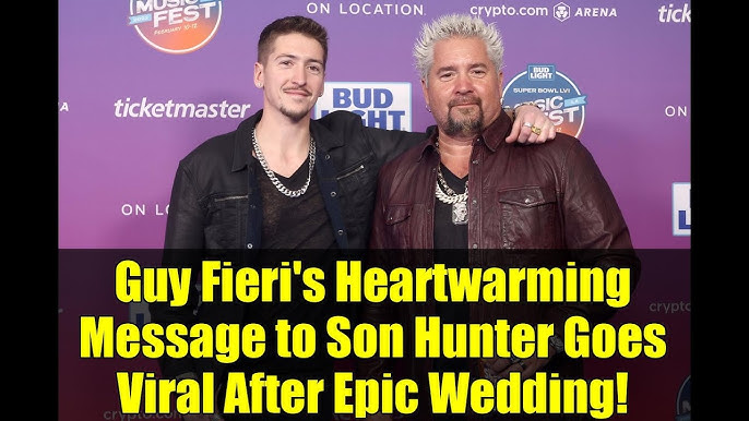 Guy Fieri brought his son Hunter to tears with a touching surprise ...