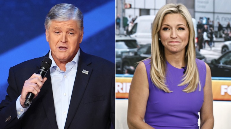 Ainsley Earhardt hinted she may now be living with Sean Hannity, six months after his proposal ...