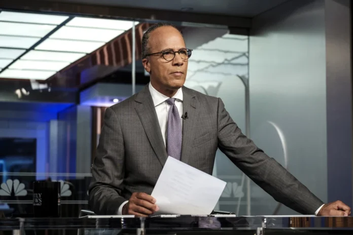 Lester Holt’s wife issued a public apology, admitting her actions ...