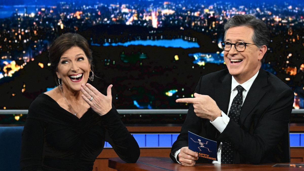 Stephen Colbert’s wife, Evelyn, admitted she feels “terrified” every ...