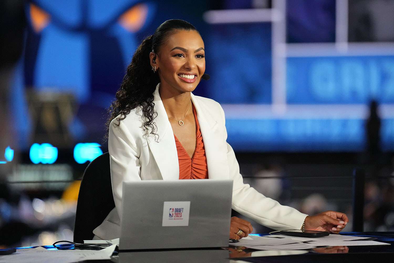 Malika Andrews made an unexpected decision to pause her work with ESPN ...