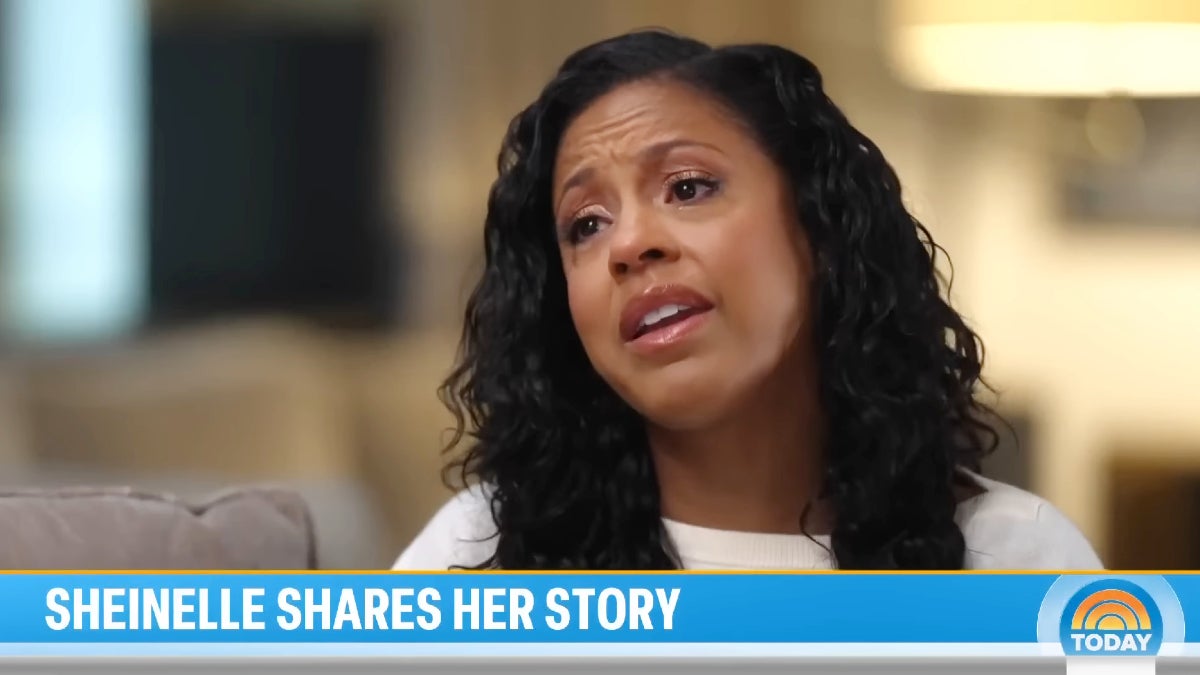 Sheinelle Jones wiped away tears as she opened up about how she managed ...