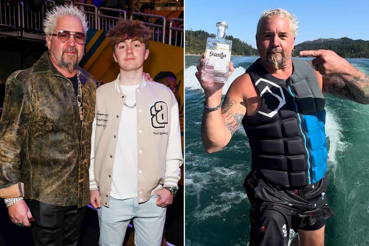 Guy Fieri broke down in tears as he shared the joyful news that his son ...