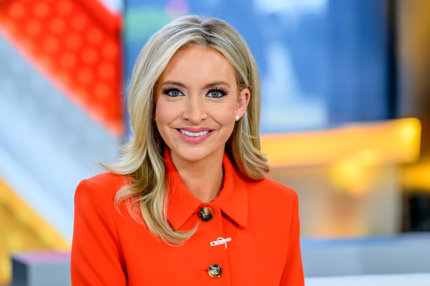 Kayleigh McEnany was heartbroken as she announced a delay in her return to Fox, following ...