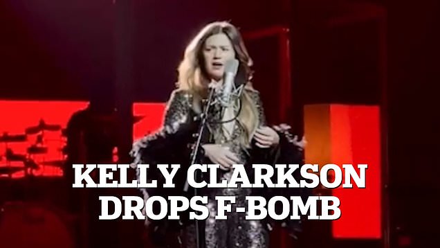 VIDEO: Kelly Clarkson abruptly halted her concert, yelling “WTF” mid ...