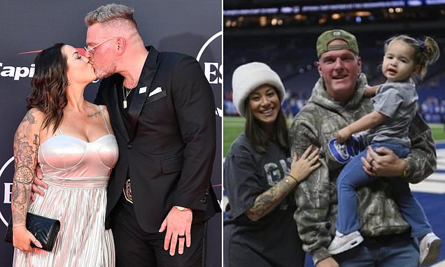 ESPN star Pat McAfee couldn’t hold back tears as he revealed that his ...
