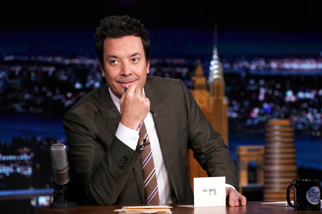 Jimmy Fallon opens up about the “get-out-of-jail-free card” that keeps ...