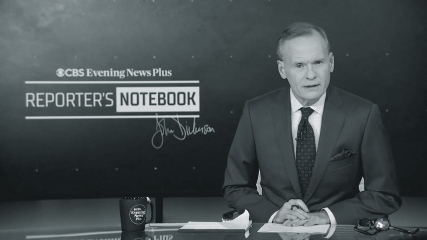 John Dickerson is officially leaving CBS, with his last day now locked ...