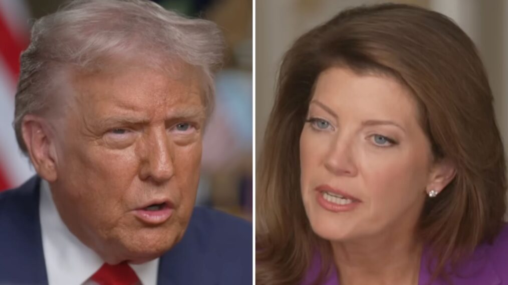 Trump issued a warning to Norah O’Donnell, claiming he wasted 90 ...
