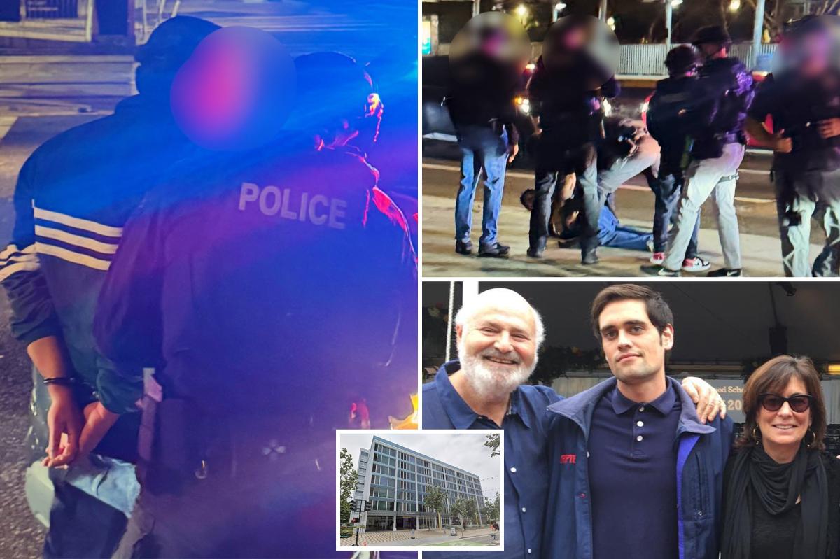 FOOTAGE: A new video captures authorities apprehending Nick Reiner at ...