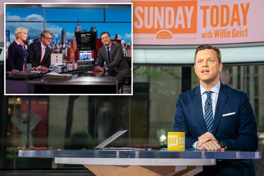 Willie Geist has officially become the latest figure to leave MSNBC ...