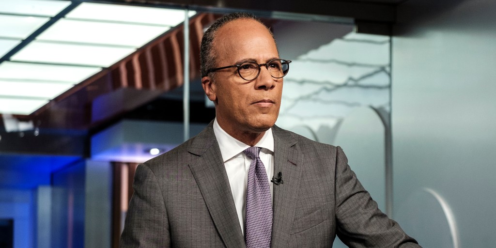 Veteran NBC anchor Lester Holt stunned fans by stepping down after 10 ...