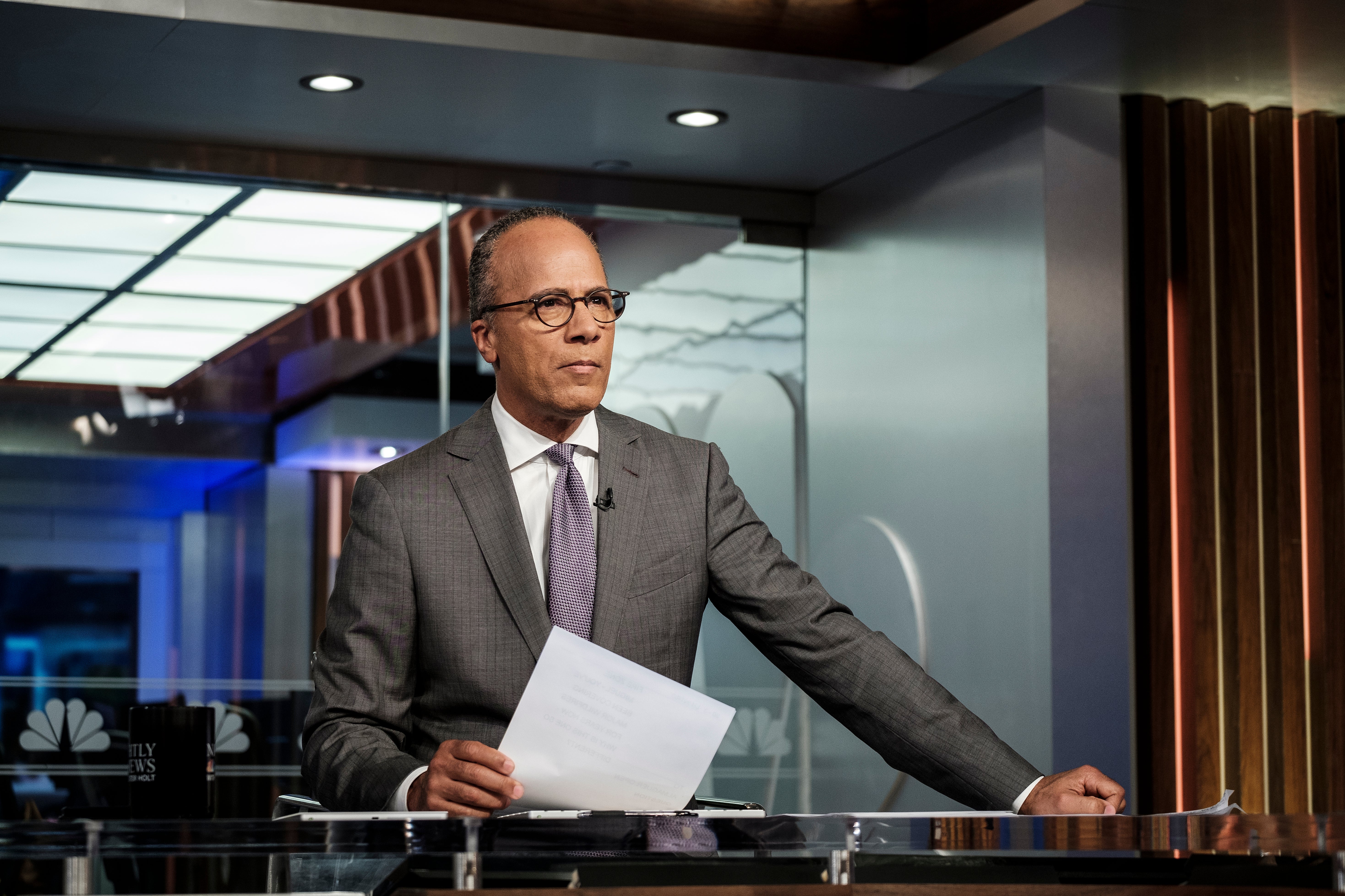 After more than a decade in the anchor chair, Lester Holt shocked ...