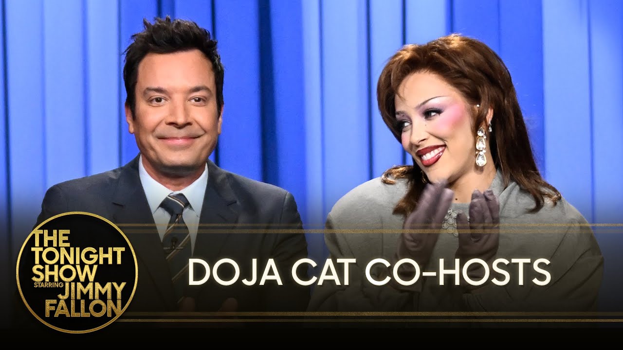 Doja Cat co-hosts The Tonight Show with Jimmy Fallon. - news.zululion.com
