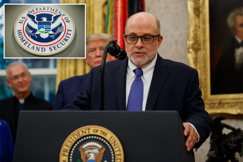 Mark Levin: officially revealed his new role at the White House after ...