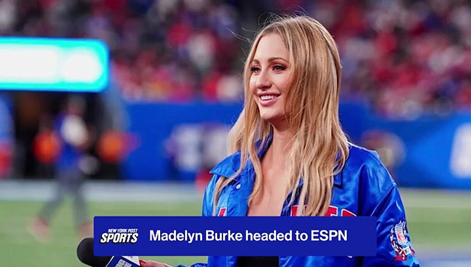 Madelyn Burke — ESPN’s newest star — has officially revealed the ...