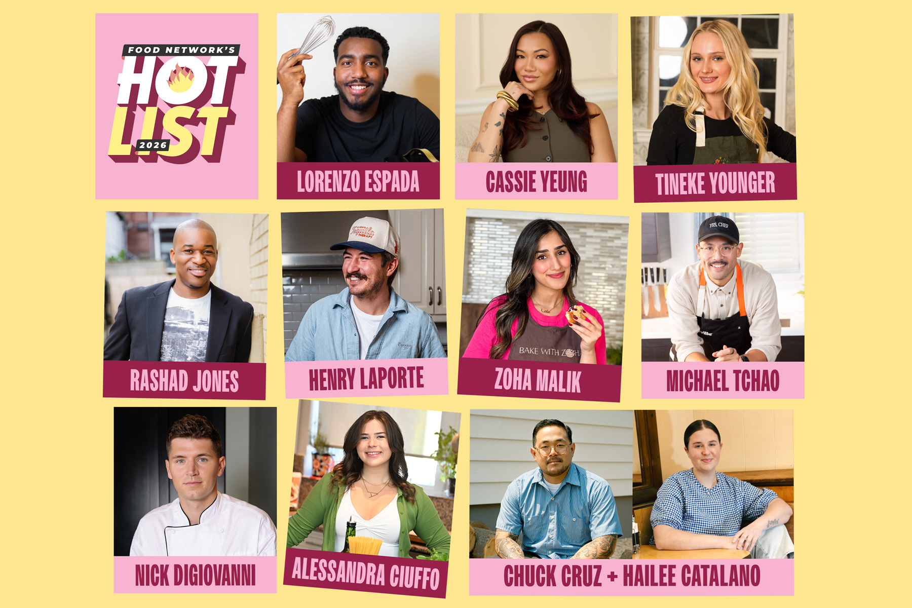 OFFICIAL! Food Network has unveiled the lineup of new shows set to ...