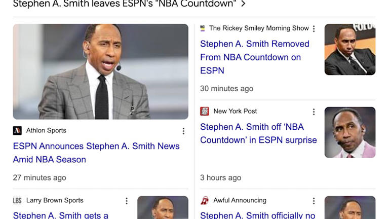 Stephen A. Smith has officially been fired from ESPN in the latest ...