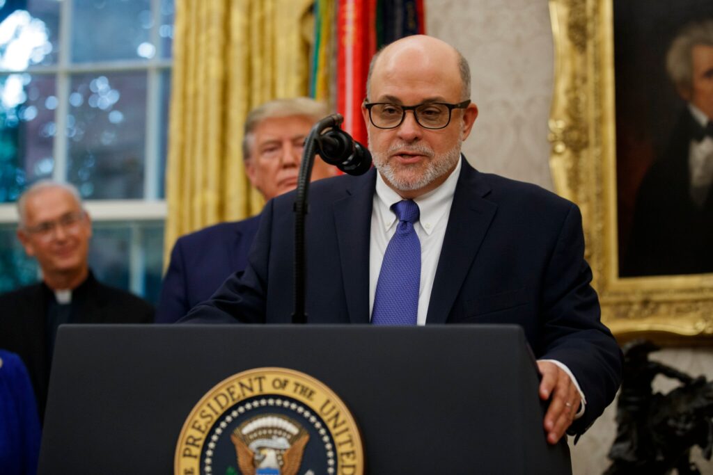 Mark Levin officially announced his departure from Fox News and will ...