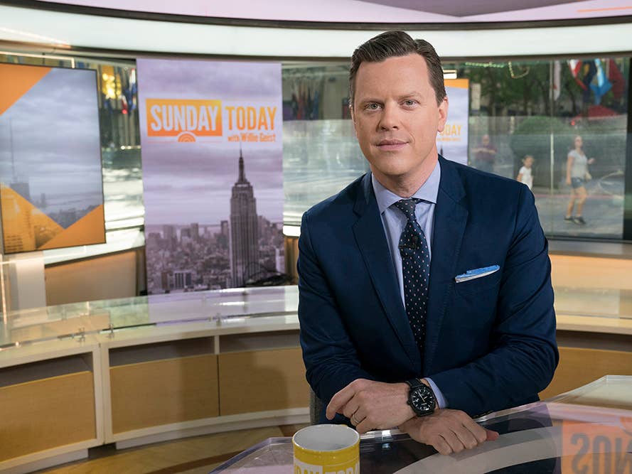 Willie Geist caught viewers off guard by suddenly announcing his exit ...
